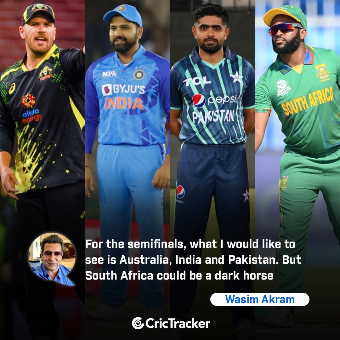 Wasim Akram picks his worldcup semi-finalists - Cricwire