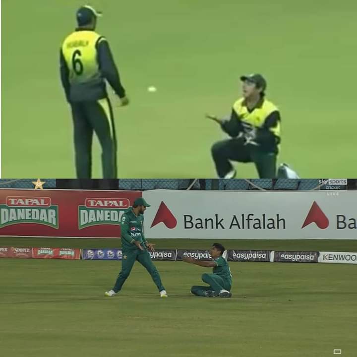 WATCH: Two Pakistan cricketers recreate 2008 Ajmal-Malik drop catch ...